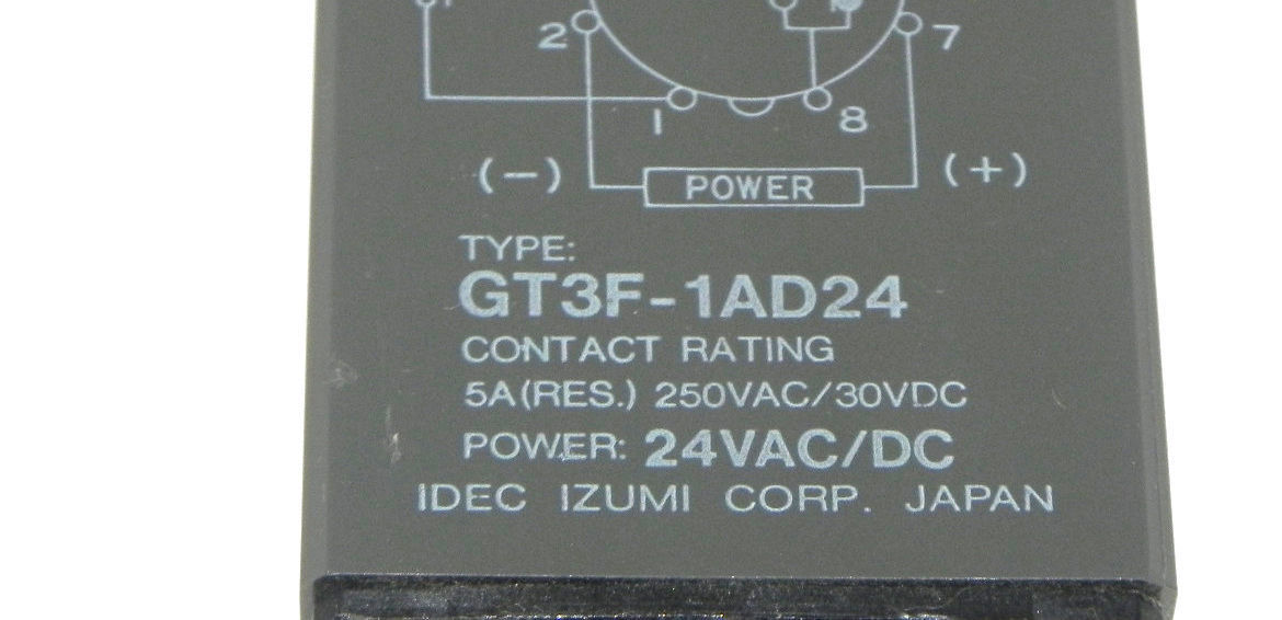 IDEC GT3F-1AD24 ELECTRONIC TIMER GT3F1AD24 | eBay