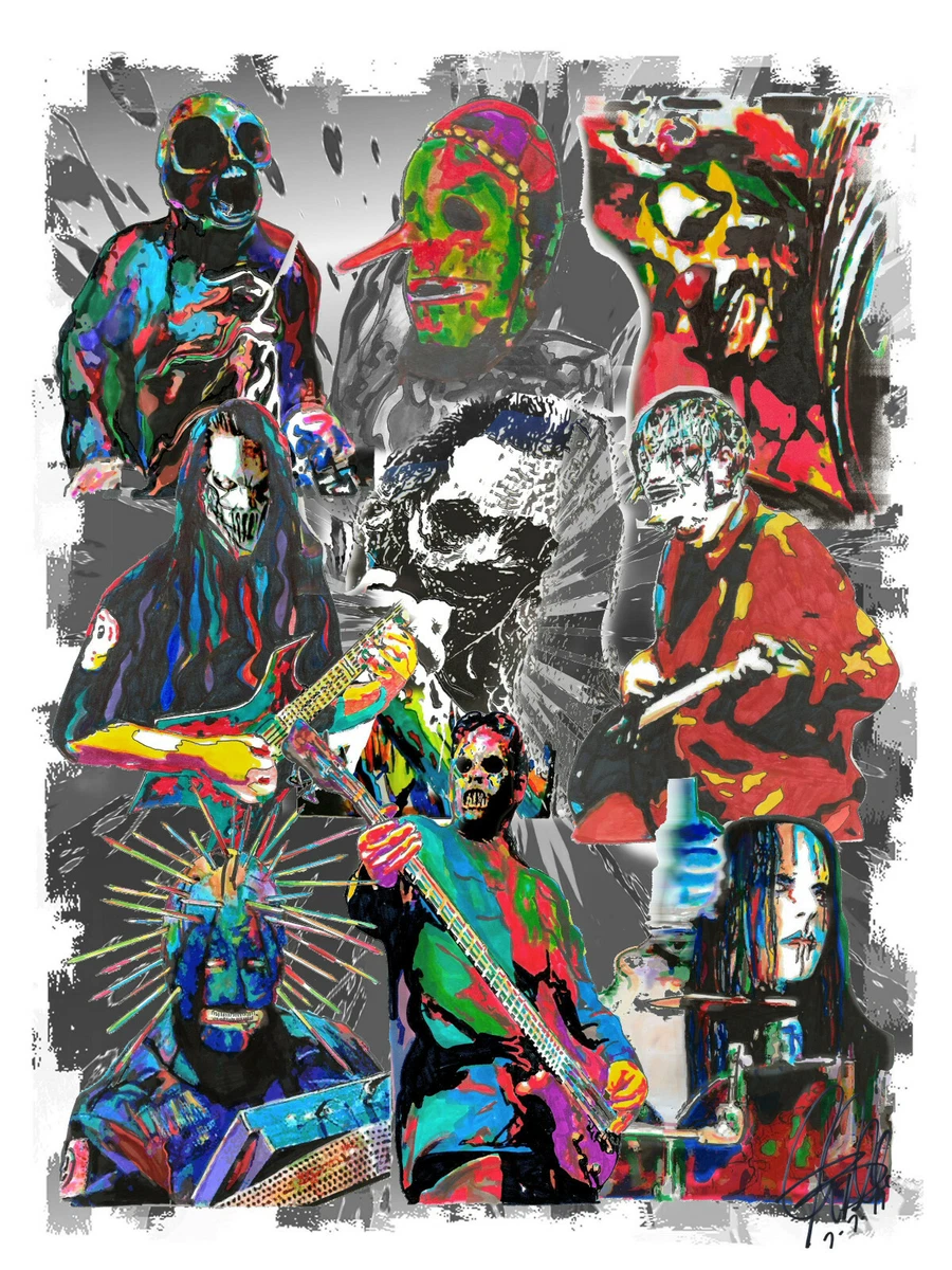Slipknot Corey Taylor Drawings