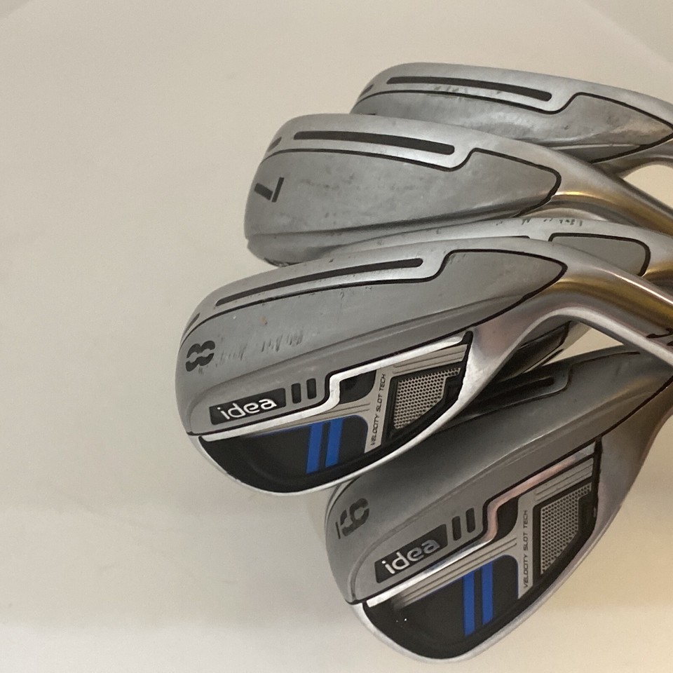 Adams Idea Velocity Slot Tech Set 6-PW Regular Steel Shafts 85 G Mens ...