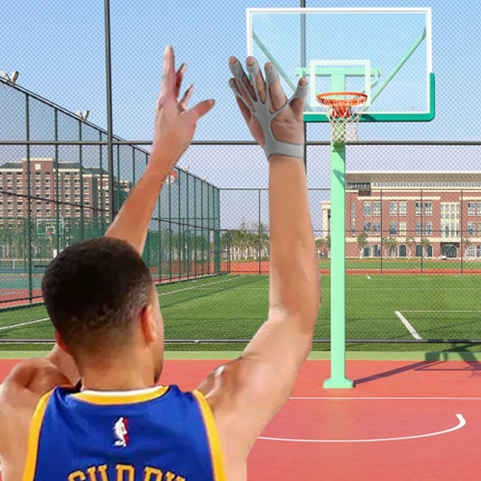 2X Gripster Grip Strengthener Finger Stretcher Hand Grip Trainer ...