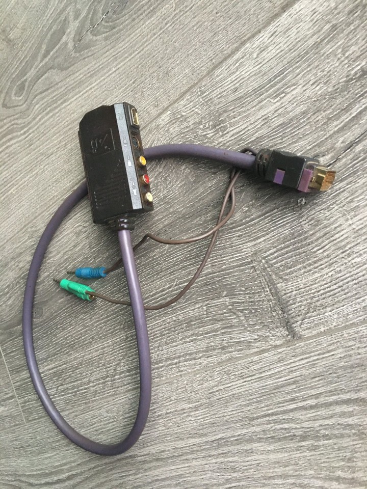 Like New ATI All in Wonder AIW 8500DV Purple Cable for Video Card | eBay