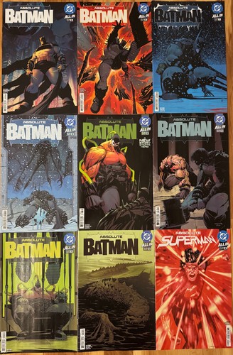 LOT OF 81 RECENT DC COMICS Absolute Batman Superman Catwoman Aquaman ...