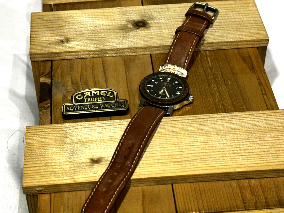 Genuine Camel Trophy Adventure Watches Discoverer III Land Rover Black ...