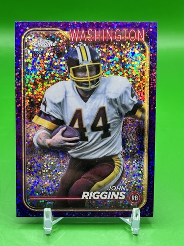 2024 Topps Chrome JOHN RIGGINS Purple Speckle Refractor #/275 ...