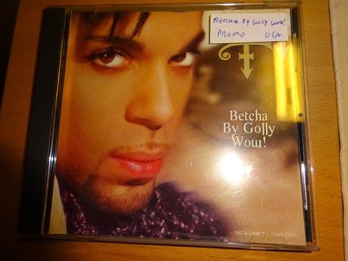 Prince promo CD single Betcha By Golly Wow! USA | eBay