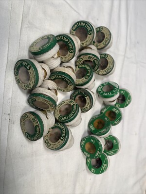 20 Pack BUSS FUSTAT ,EAGLE 30 AMP FUSE S30 Type S,SL Glass Plug Fuse .# ...