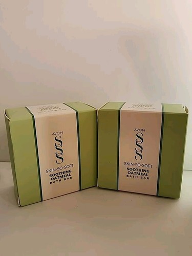 Avon Bath Soap Skin So Soft SSS Soothing Oatmeal New NOS Lot of 2 | eBay