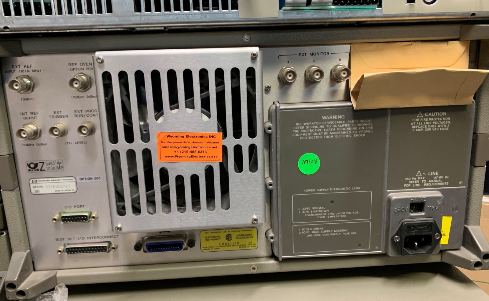 HP Agilent 8751A Baseband If and RF Network Analyzer 5 Hz to 500 MHz ...