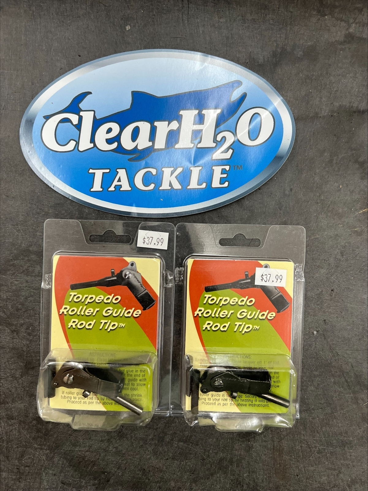 2 PACK TORPEDO ROLLER GUIDE ROD TIP | eBay