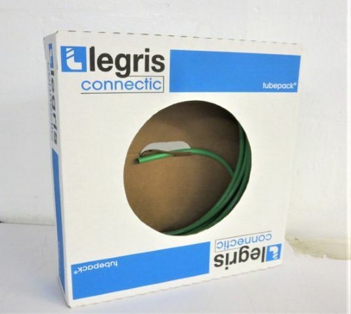 LEGRIS 1094P60 02 SEMI-RIGID POLYAMIDE (PA) TUBING; 3/8 OD 100FT; GREEN ...