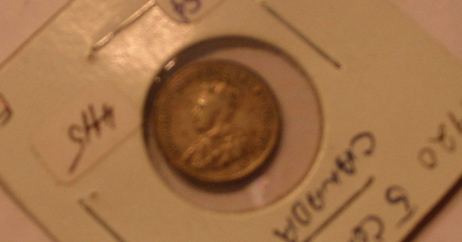 1920 CANADIAN NICKEL 5 CENTS CANADA COIN SILVER | eBay