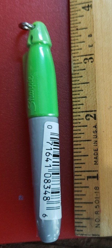 Sharpies New & Sealed! 5x Mini Sharpie Lot ~ Lime Green with Clip ...