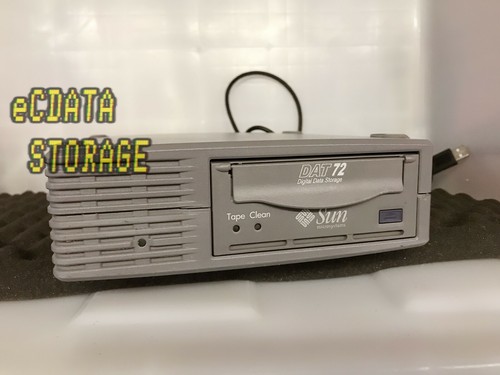 SUN 380-1543 36/72GB DAT72 USB External Tape Drive | eBay