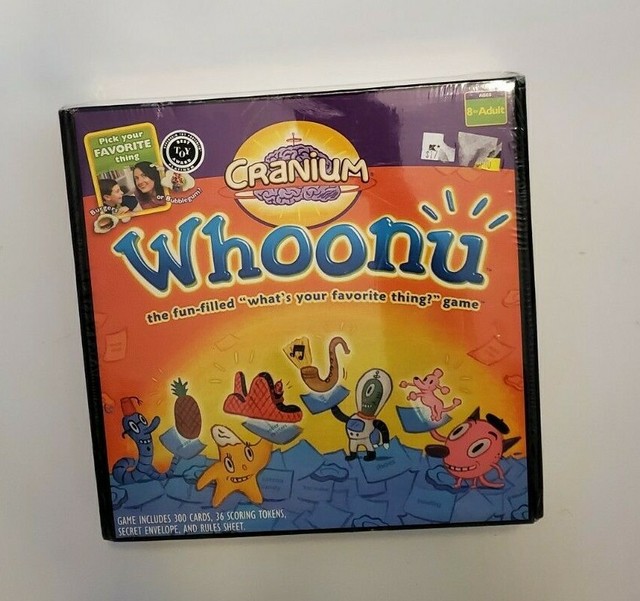 Cranium Whoonu 2005 Party Board Game 100 Complete for sale online | eBay