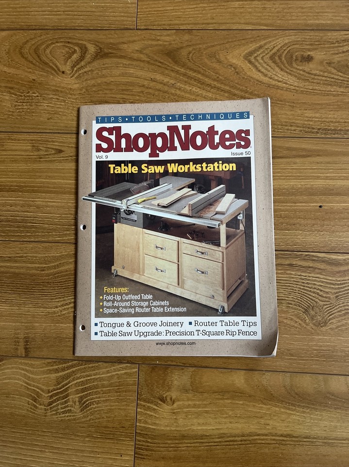 ShopNotes Magazine Lot Of 4 Volume 9 Issues 50-53 | eBay