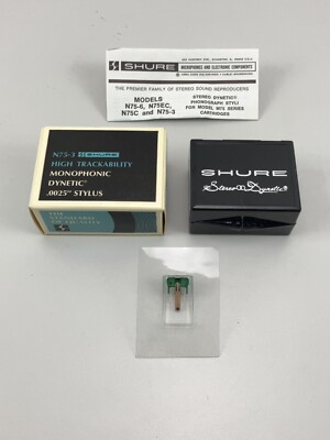 Genuine Shure N75-3 Stylus - New in box - Made In USA | eBay Australia