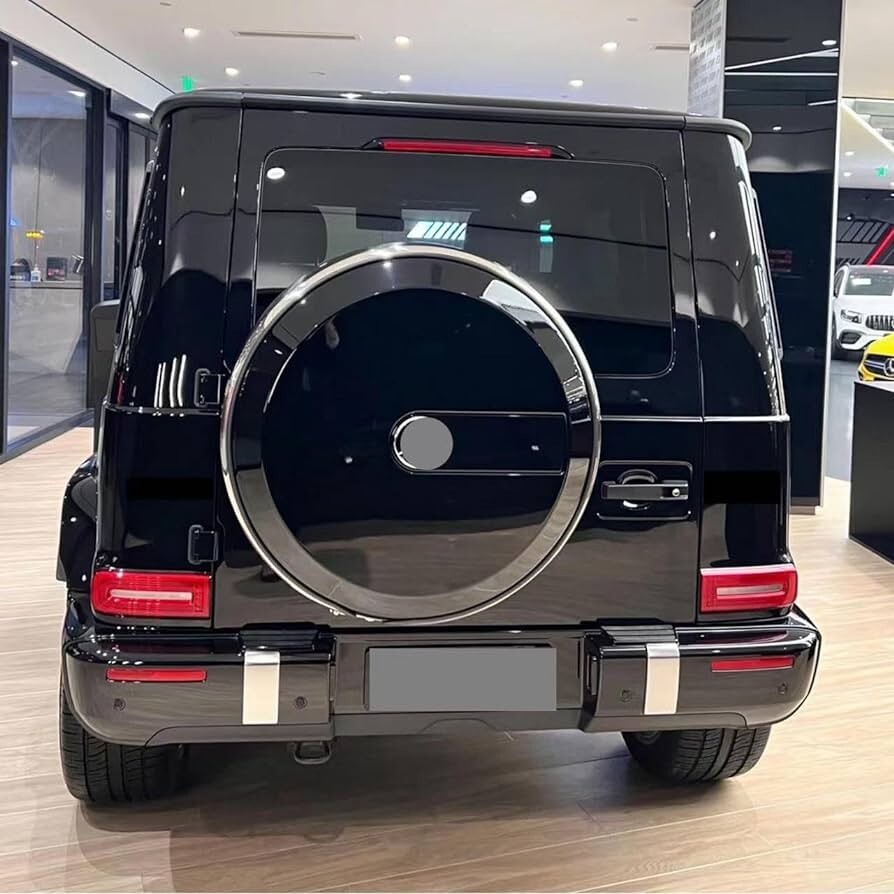Mercedes Spare Wheel Tire Cover Black W463 G500 G550 G63 G65 G Wagon G ...