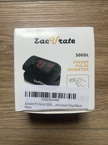 Zacurate Pro Series 500DL Fingertip Pulse Oximeter Blood Oxygen Monitor ...