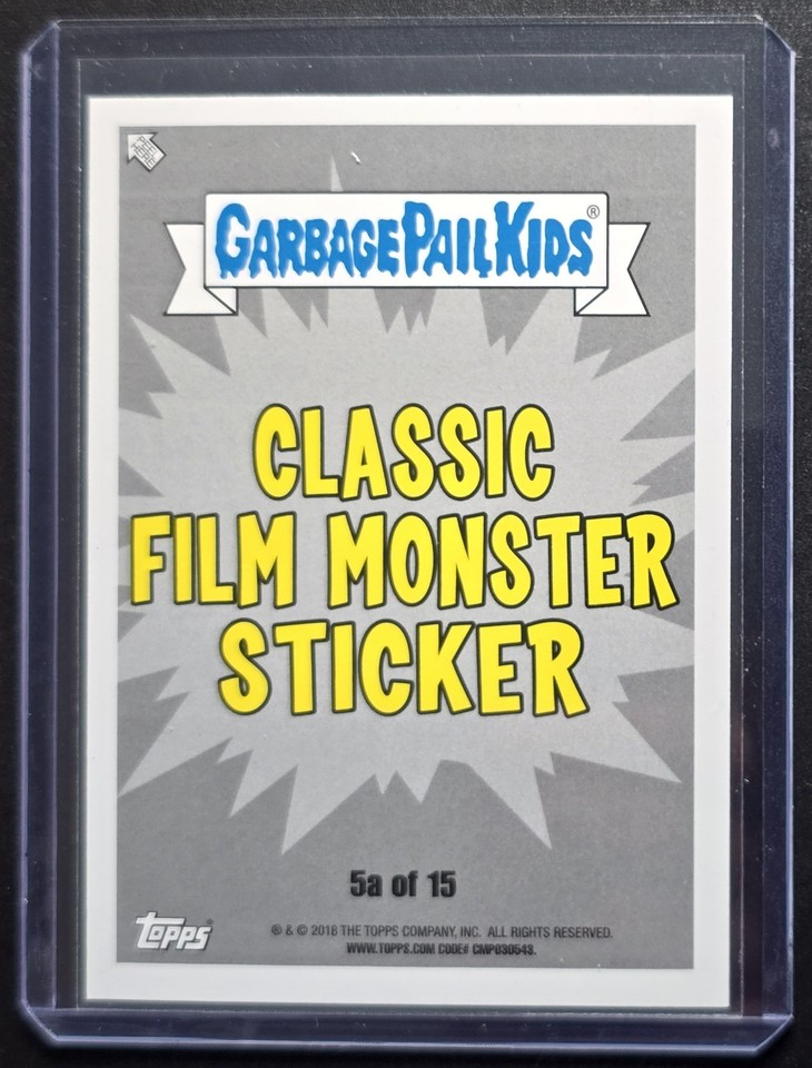 2018 Garbage Pail Kids Classic Film Monster Jumping Jack 5a | eBay