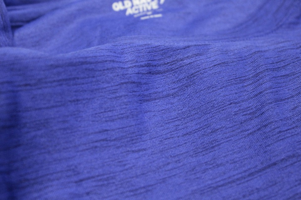 Men's Old Navy Ultra-Soft Breathe ON Go-Dry Active T-Shirt Medium Blue ...