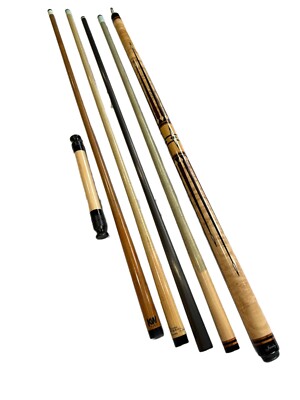 Jacoby Custom 7 Point Pool Cue with 3 additional shafts. | eBay