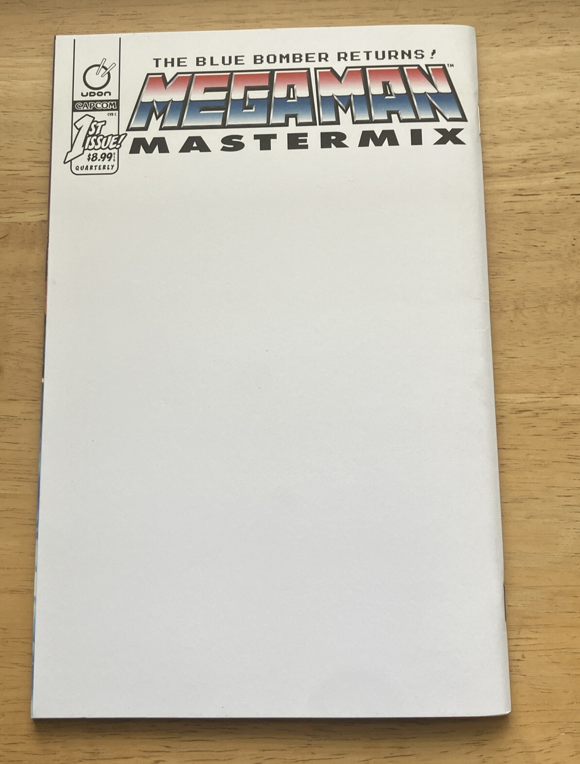 MEGAMAN Comics Lot Archie MASTERMIX #1 BLANK SKETCH VARIANT UDON CAPCOM ...