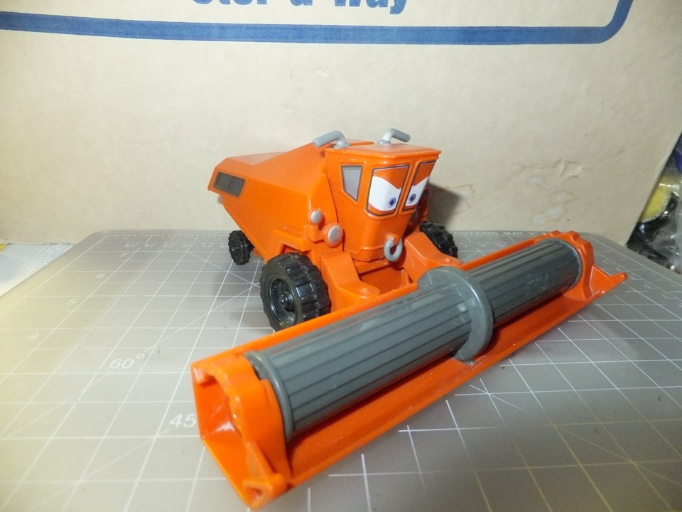 2016 Disney Pixar Cars Frank the Combine Plastic Tractor Press Down ...