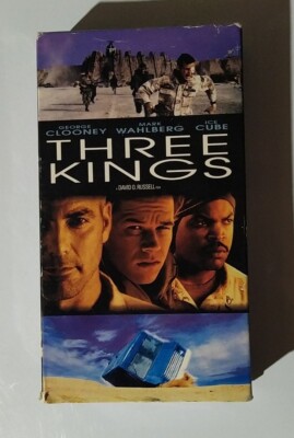 Three Kings VHS VCR Video Tape Movie Mark Wahlberg George Clooney ...