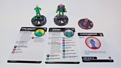 Heroclix: Mysterio #036 w/ Illusion Generator #s002 & Daniel - Absolute ...