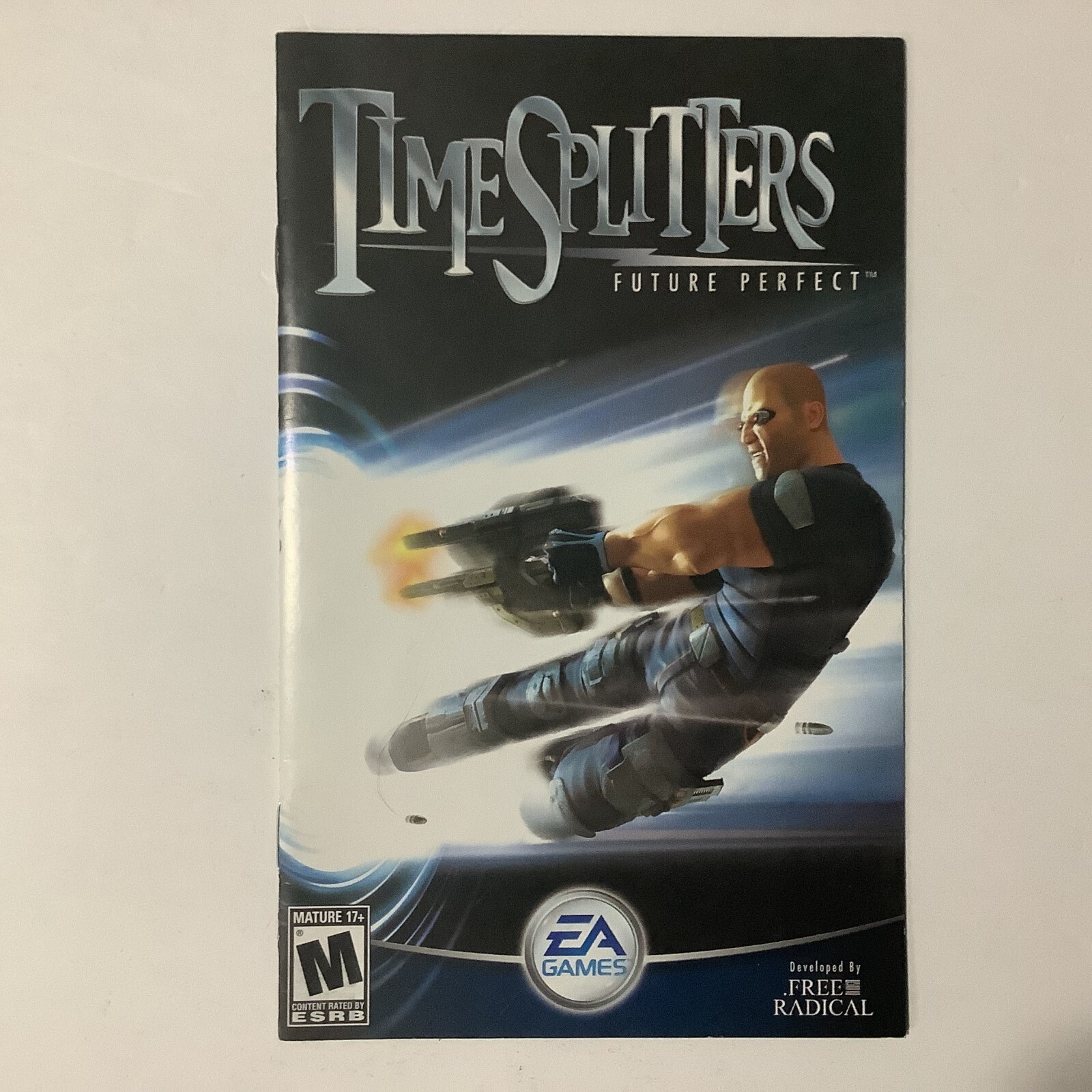 Time Splitters Future Perfect PS2 PlayStation 2 Instruction Manual Only ...