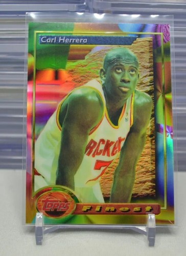 1994 Topps Finest Carl Herrera #44 Houston Rockets | eBay