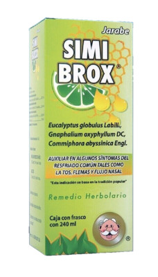 SIMIBROX 240ML NATURAL SYRUP FOR COUGH WITH HONEY JARABE | eBay