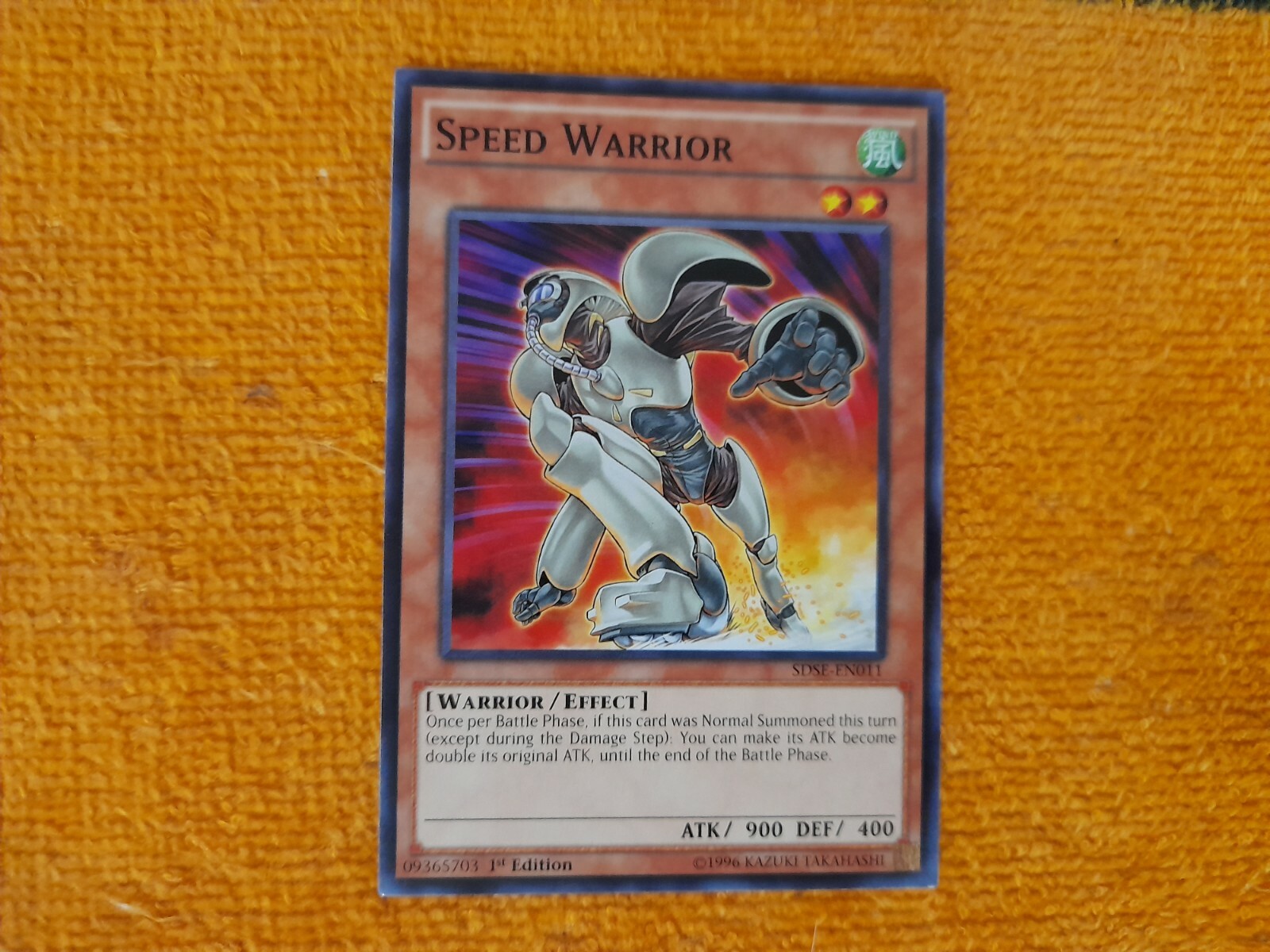 Yu-Gi-Oh! Speed Warrior Common Card SDSE-EN011 | eBay Australia