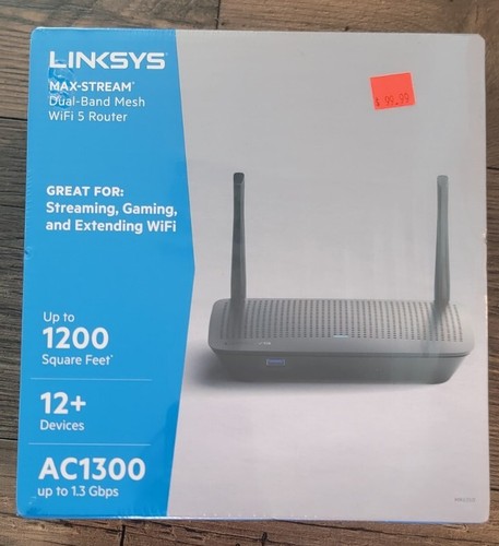 Linksys MR6350 Max-Stream Dual-Band Mesh WiFi 5 Router Ac1300 New ...