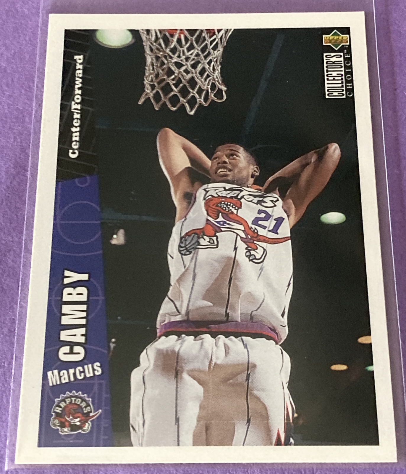 1996-97 Upper Deck Collector's Choice Marcus Camby #339 Rookie | eBay