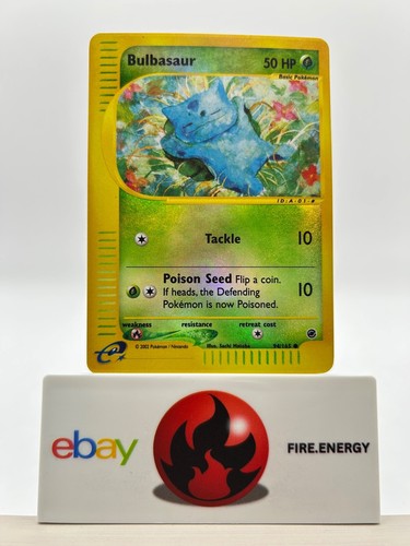 RAW Pokemon Expedition Bulbasaur 94/165 Reverse Holo 2002🔥 | eBay