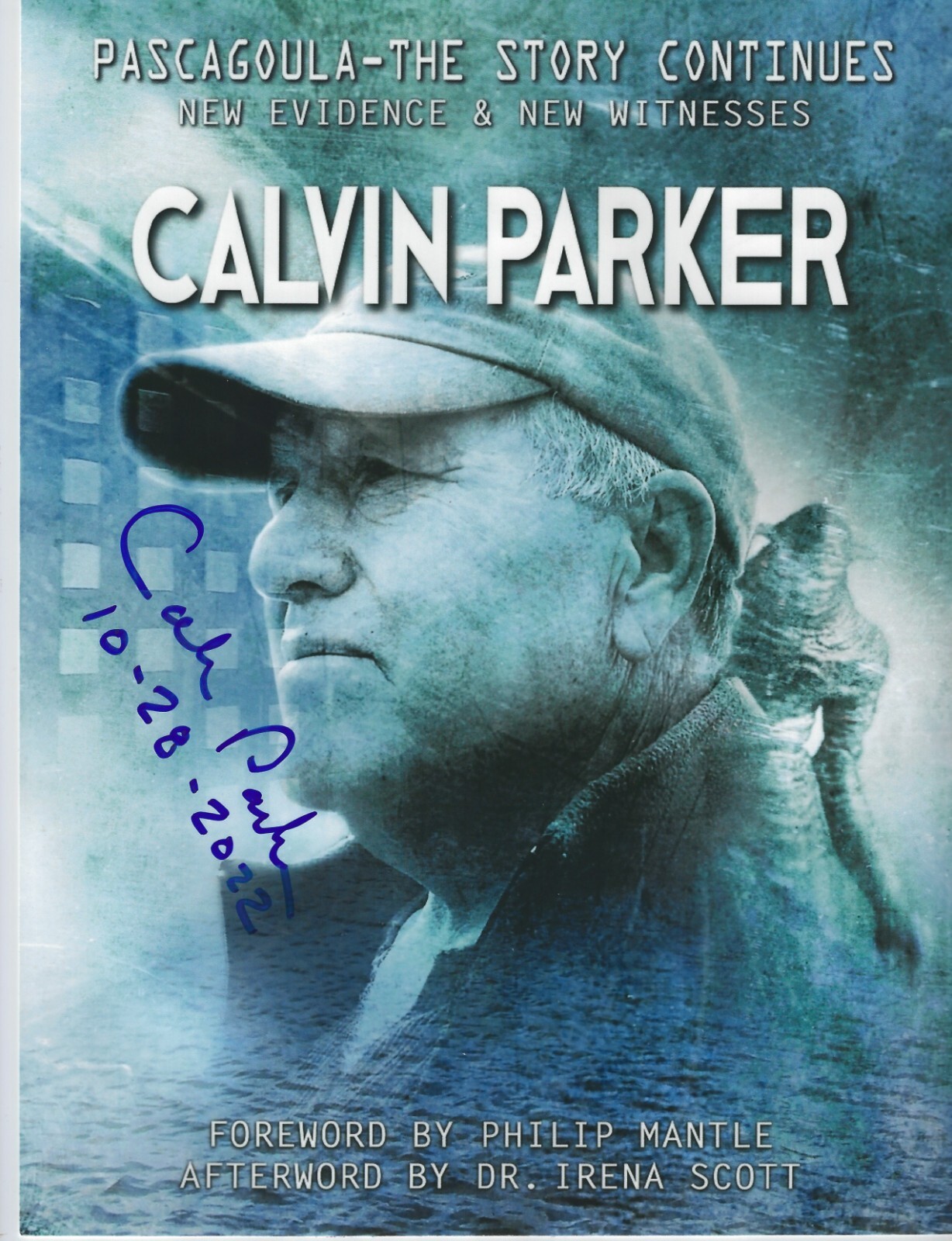 CALVIN PARKER Signed REPRINT 8.5 x 11 Photo ALIENS Alien Abduction FREE ...