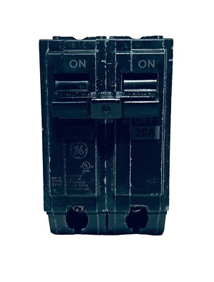 GE General Electric THQL2120 20-Amp 2-Pole 120/240VAC Breaker (Used ...