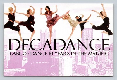 Labco Dance DecaDance 10 Years in the Making Fundraiser Postcard | eBay