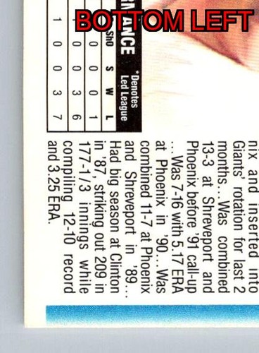 Paul McClellan Giants Pitcher Donruss 1992 Card 700 Sports Memorabilia ...