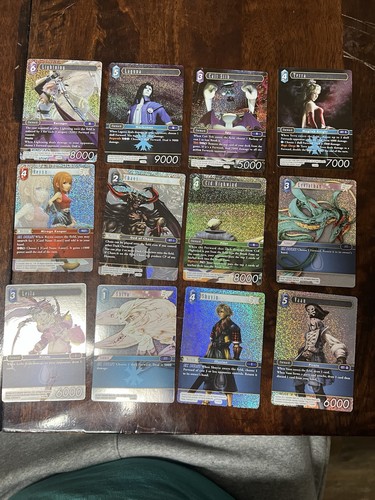 Fftcg Foil card lot Final Fantasy Tcg Card Game 35 Card Lot | eBay