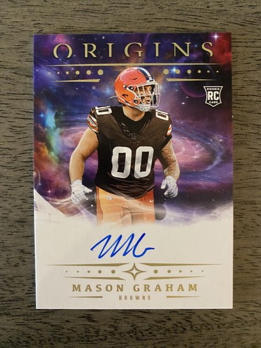 Mason Graham 2025 Panini Origins SP RC On Card Auto Autograph #RA-MGR ...