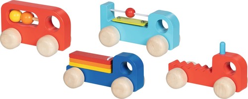 GOKI 55851 Vehículos Sonido Express Cars and Toy Trucks, Multicolored ...