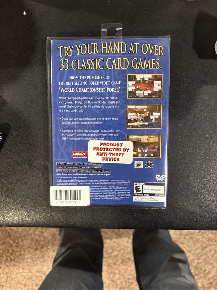 World Championship Cards Sony PlayStation 2, 2008, Sealed | eBay UK