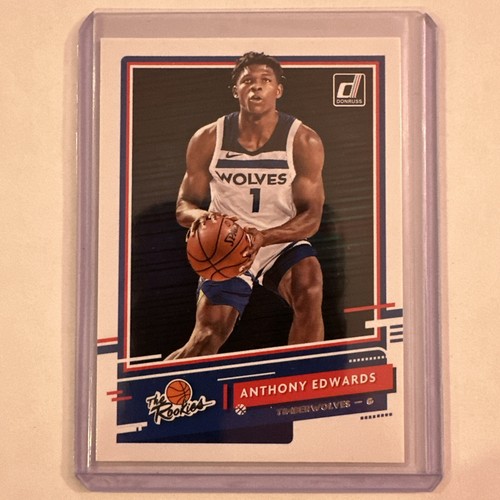 2020 Panini Donruss - Anthony Edwards The Rookies (RC) Timberwolves 🔥 ...