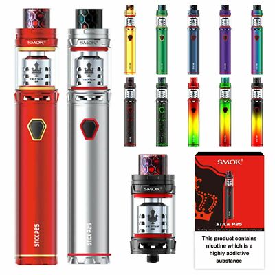 Authentic SMOK Stick P25 Mod Kit 3000mAh Battery Vape eCigarette USB ...