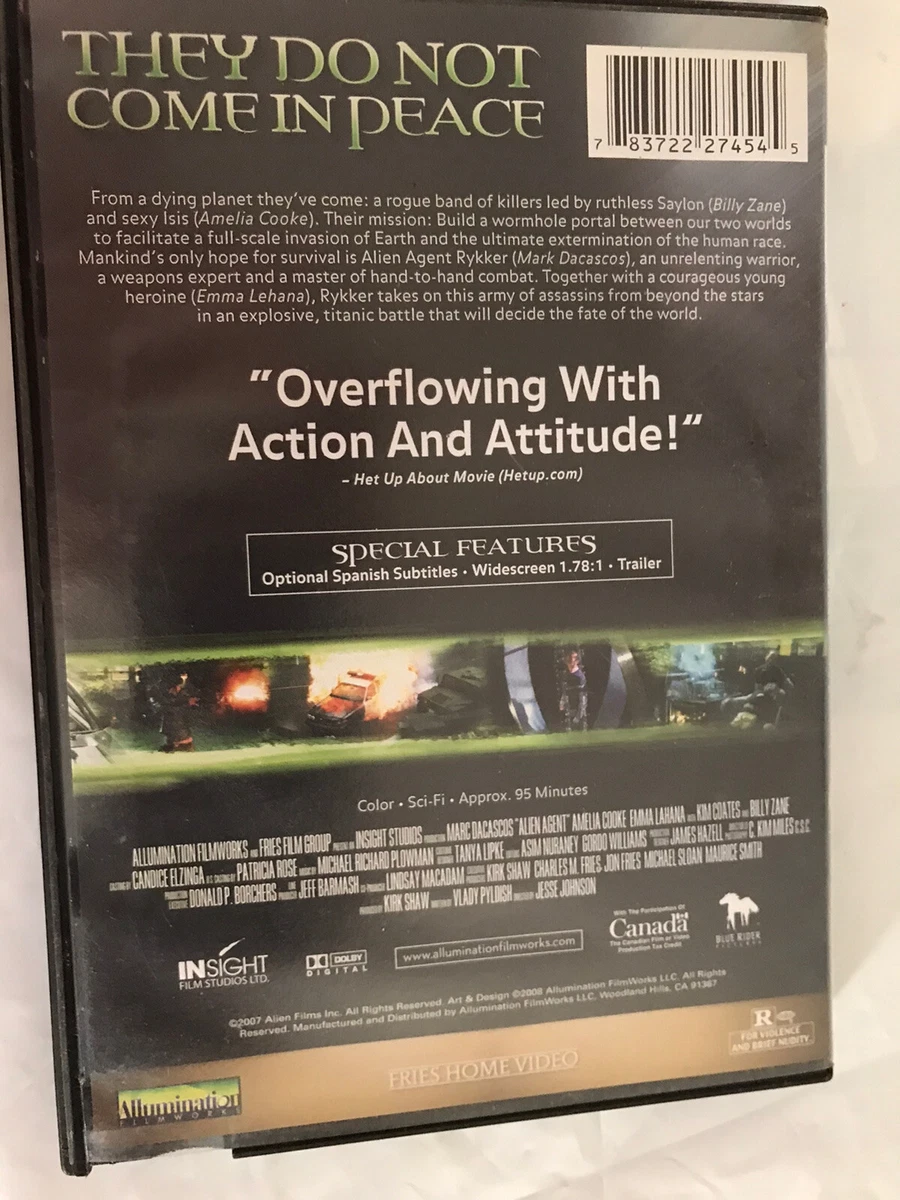 Amelia Cooke Alien Agent