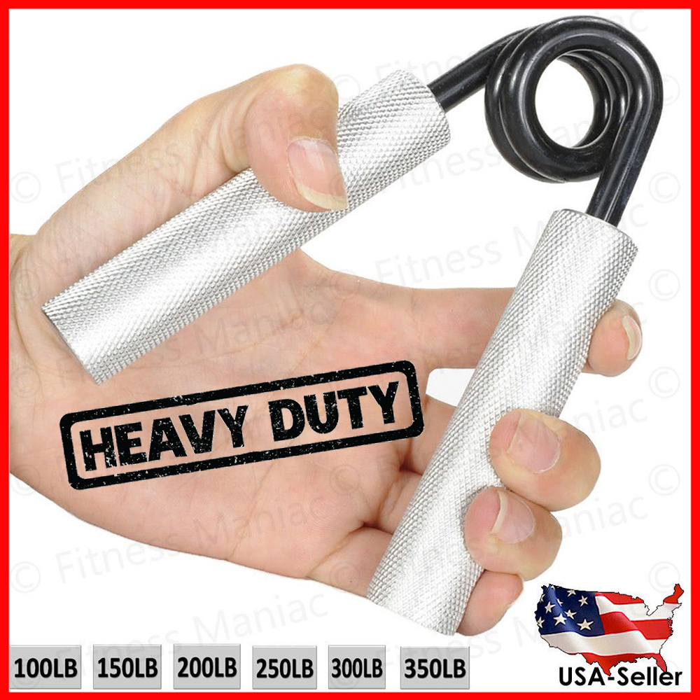 Metal Heavy Strength Exercise Gripper Hand Grippers Grip Forearm Wrist ...