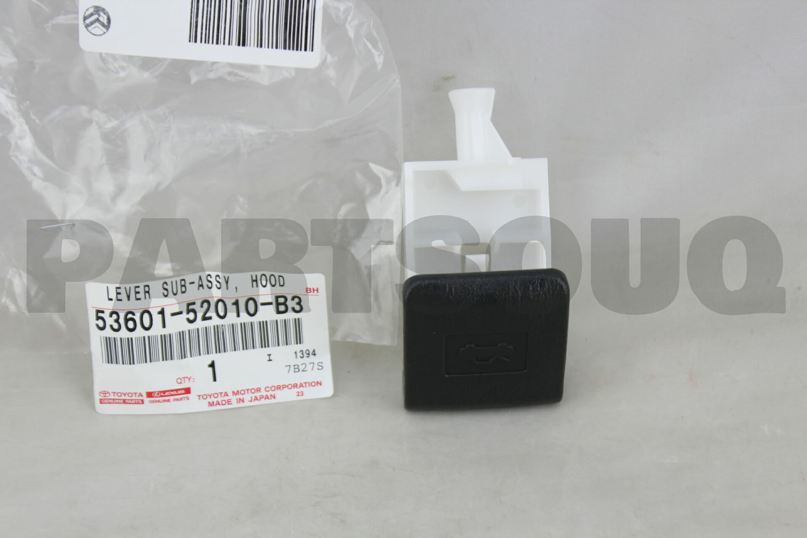 5360152010B3 Genuine Toyota LEVER SUB-ASSY, HOOD LOCK CONTROL 53601 ...