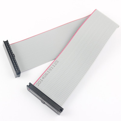 2Pcs 2mm Pitch 2x15 Pin 30 Pin 30 Wire IDC Flat Ribbon Cable Length ...